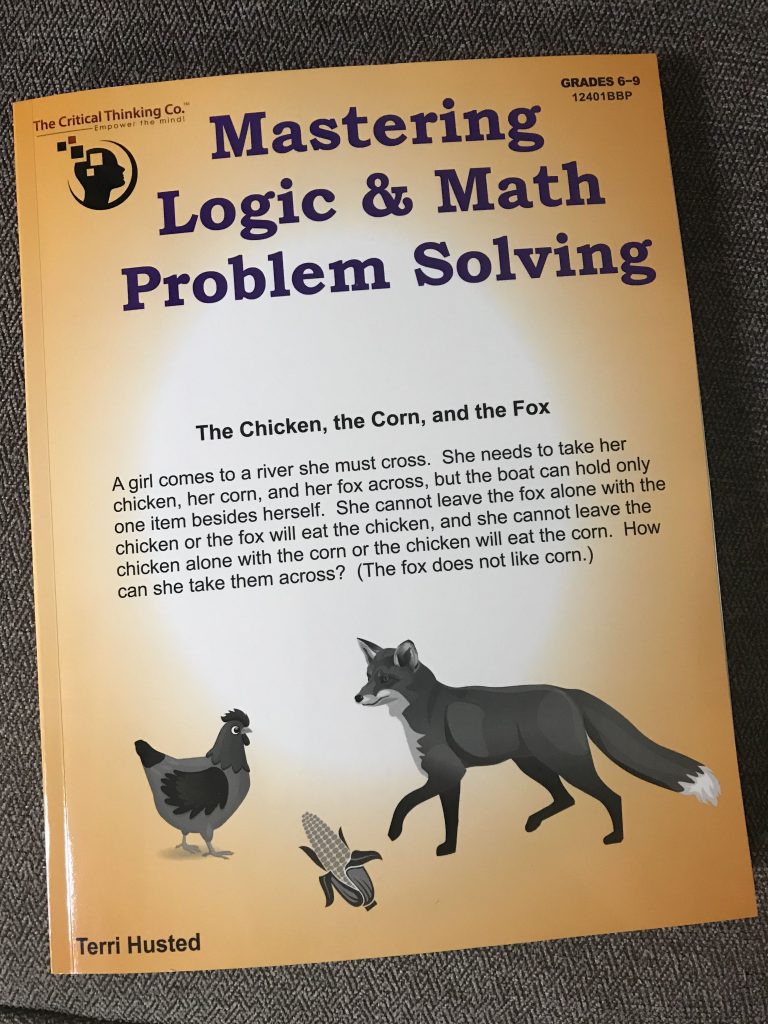 Mastering Logic & Math Problem Solving book review – Homeschool Tablet