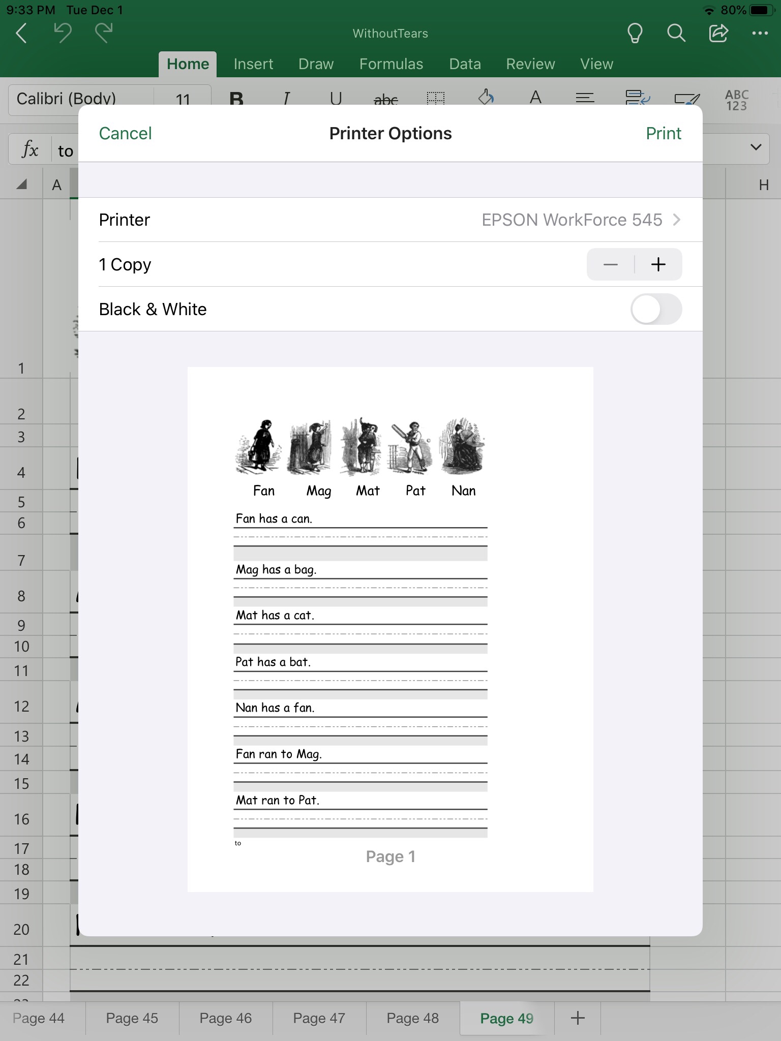 Phonics Friday Part 3 – How to quickly make a copy worksheet on the ...