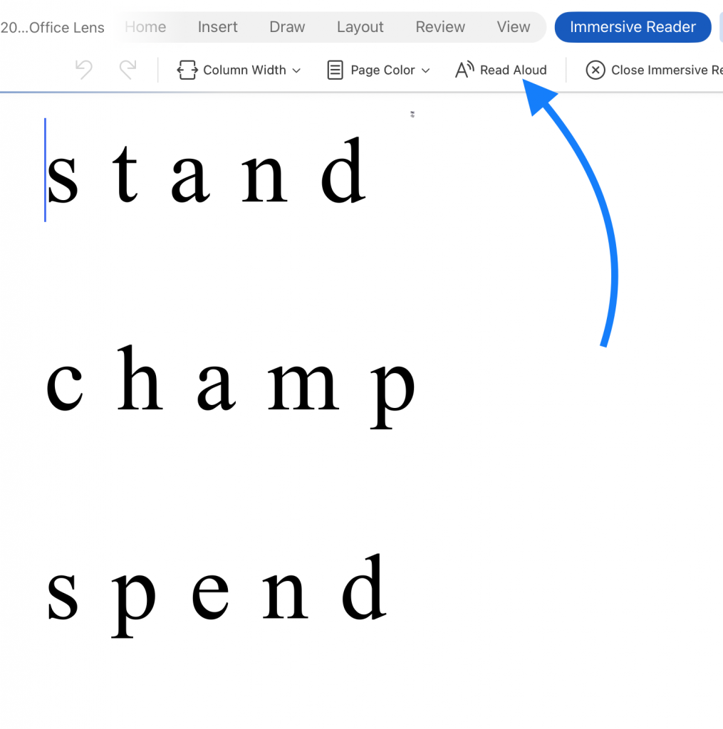How to use Microsoft Immersive Reader on the iPad – Homeschool Tablet